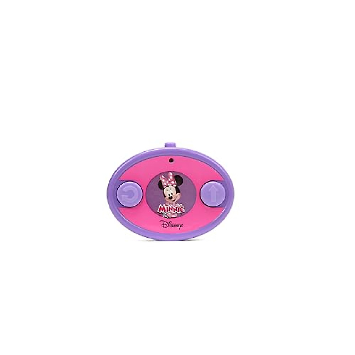 Disney Junior Minnie Mouse Roadster RC Car with Polka Dots, 27 MHz, Pink with White Polka Dots, Standard (97161)