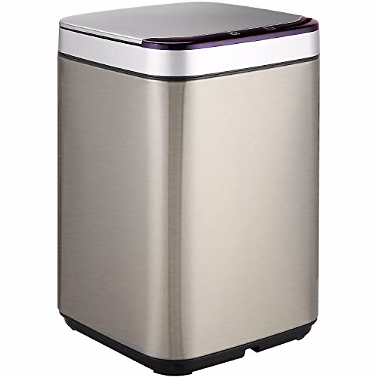 Hanover 10-Liter / 2.6-Gallon Stainless Steel 10 Liter-2.6 Gallon Home and Kitchen | Fingerprint Smudge Resistant | Soft Close | Sensor Lid | Carbon Odor Control, 10L Trash Can 1