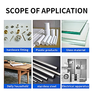 Metal Glue,Glue for Metal,for bonding Between Metal and Metal,Metal and Other Material.Instant Super Glue for Metal,Stainless Steel,DIY Craft,Aluminum Alloy,Metal Tube,Sculptures