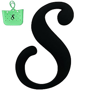 Afonso Bag Charms for Bogg Bag - Decorative Alphabet Lettering Compatible with Bogg Bags - Alphabet Letters for Bogg Bag Accessories (S)