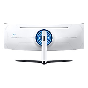 SAMSUNG 49 inch Gaming Monitor, Ultrawide Curved Monitor, 240hz 1ms, Quantum Mini LED, G-Sync, Monitor Adjustable Height, HDR 2000, Odyssey Neo G9, G95NA (LS49AG952NNXZA) (Renewed)