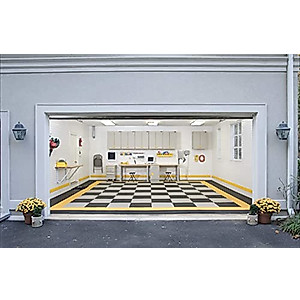 GarageTek Heavy Duty PVC Garage Slatwall | 8ft x 1ft TekPanel (6-Pack) | Garage Organizer Hanging System