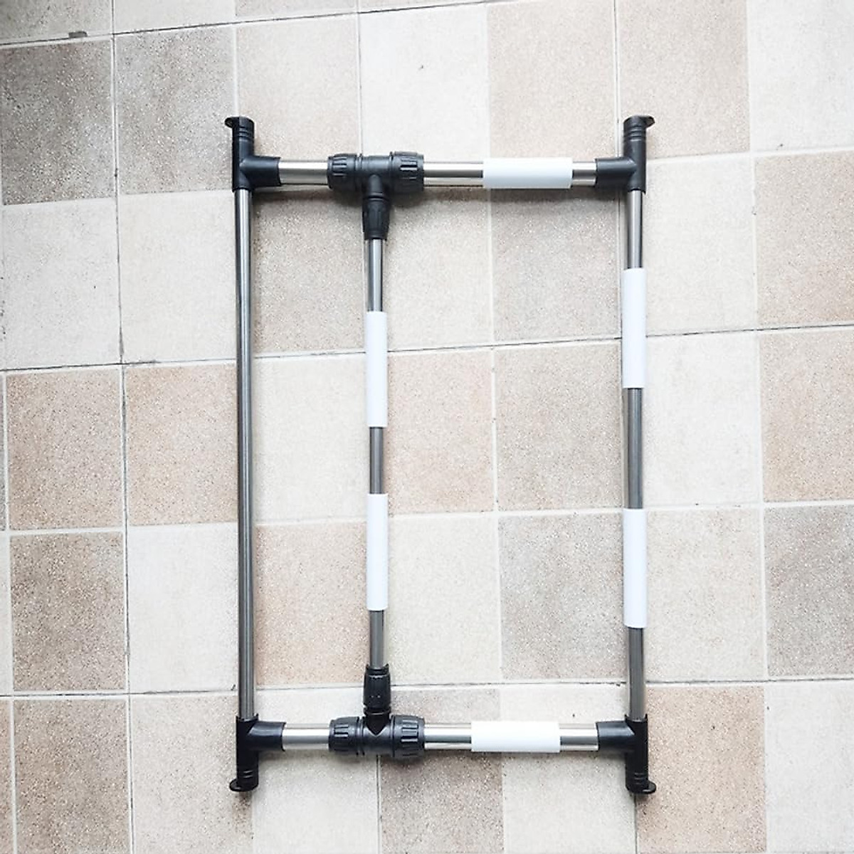 10pcs Embroidery Kits House Accessories Square Tool Embroidery Frame Snap Clip Cross Frame Buckles Embroidery Hoop Plastic Buckle Cross Clip Cross Stuck Tube Useful Clips