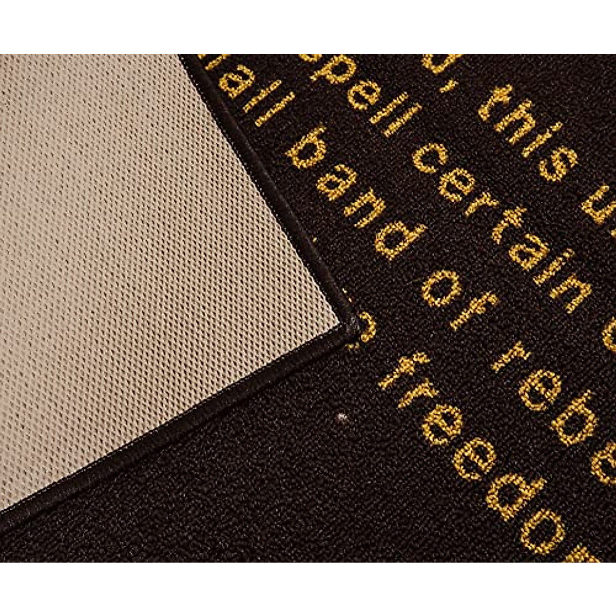 Star Wars: Return of the Jedi Title Crawl Printed Area Rug | Indoor Floor Mat, Accent Rugs For Living Room and Bedroom, Home Decor For Kids Playroom | Movie Gifts And Collectibles | 27 x 77 Inches