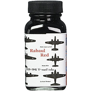 Noodler's Ink Refills V-mail Rabaul Red Bottled Ink - ND-19058