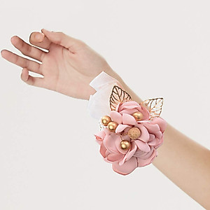 Baby in Bloom Sash & Wrist Corsage Kit - Blush Peach Baby Shower Sash Baby Shower Favors New Mom Gifts