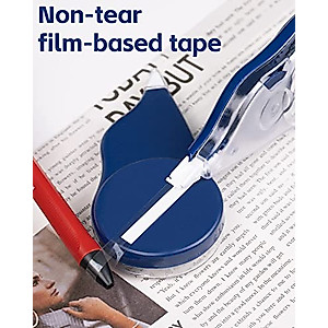 Correction Tape, Pack of 8, Cover The Error with White Tape, Applicator for Instant Corrections, Tape Eraser for Note Taking, Office Supplies, School Supplies, 1/5 Inch X 32.8 Ft (5mmx10m)