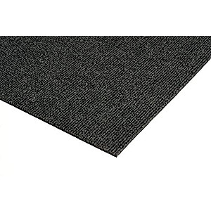 Indoor - Outdoor Area Rugs and Runners Constructed with Superior PET Fiber Made from 100% Purified Recycled Bottles. (9' x 12', Black Ice)