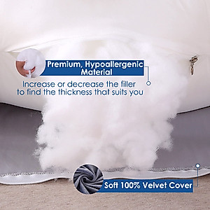 Aidiu u Shaped Pillows Pregnant Body Pillows for Sleeping, Pregnancy Pillows U Shape, Maternity Pillow, Full Body Maternity Pillow,57in, Support Back,Neck,Leg,Foot,Side Sleeper, Washable Cover, Grey