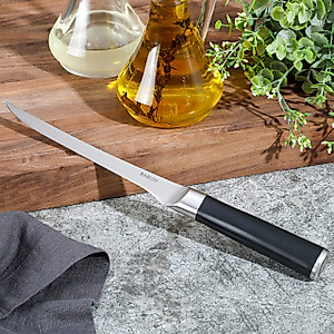 Babish High-Carbon 1.4116 German Steel Cutlery, 8-Inch Boning Kitchen Knife