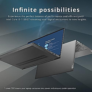 Lenovo 2022 IdeaPad 5i 15.6" FHD IPS Touchscreen Laptop, Intel 11th Gen i5-1135G7, 8GB RAM, 1TB PCIe SSD, Intel Iris Xe Graphics, Backlit Keyboard, HD Webcam, Grey, Win 11, 32GB Snowbell USB Card