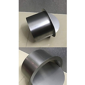 Built-in Countertop Trash and Waste Chute Lid - Round Stainless Steel Balance Flap Cover Flush Trash Grommet Swing Trash Can Lid