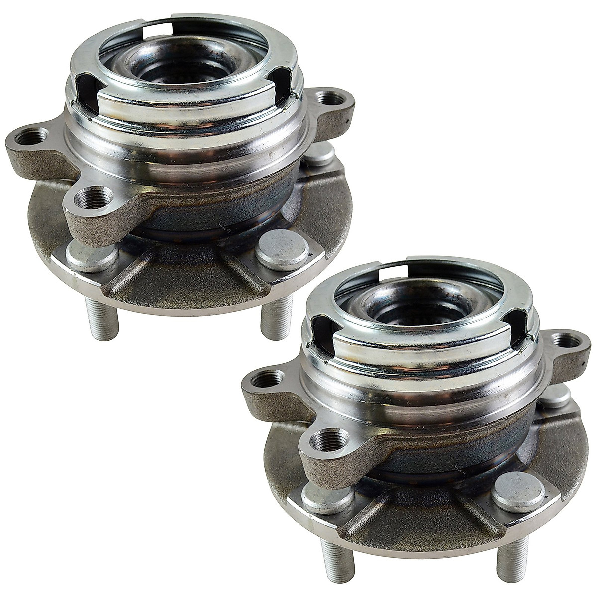 TRQ Front Wheel Hub Bearings Assembly Set Compatible with 2013 Infiniti JX35 2019-2021 QX50 2014-2020 QX60 2007-2018 Nissan Altima 2009-2022 Maxima 2009-2018 Murano 2013-2020 Pathfinder