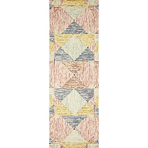 Loloi II Spectrum Collection SPE-01 Ivory/Multi 7'-9" x 9'-9" Area Rug