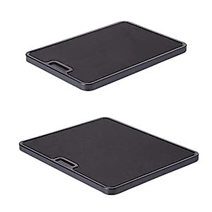 Nifty Medium & Large Appliance Rolling Tray – Black, Home Kitchen Counter Organizer, Integrated Rolling System, Non-Slip Pad Top for Coffee Maker, Stand Mixer, Blender, Toaster