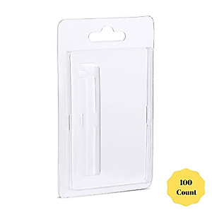 Go Green Hemp Clamshell Cartridge Blister Packaging for .5ml & 1ml (Pack of 100) - Packaging ONLY