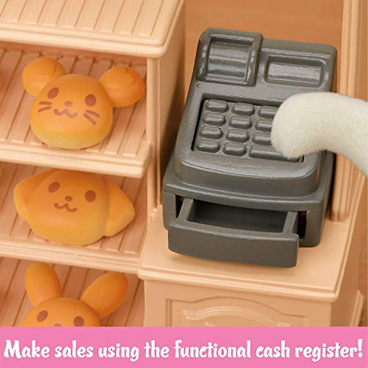 Calico Critters Bakery Shop Starter Set - Bake & Play with 53+ Pieces!