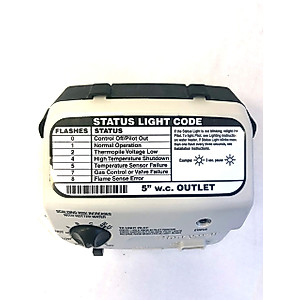 Reliance Hot Water Heater Gas Control Valve 100112336 1" Cavity Thermostat Compatible with Reliance, State, A.O. Smith, and American branded heaters