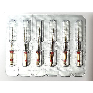Health & Wealth Endo Angle Niti Rotary File 25# 04 21mm 6pc