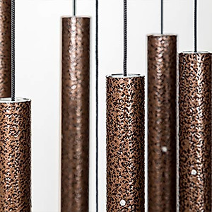 Corinthian Bells by Wind River - 27 inch Copper Vein Wind Chime for Patio, Backyard, Garden, and Outdoor décor (Aluminum Chime) Made in The USA