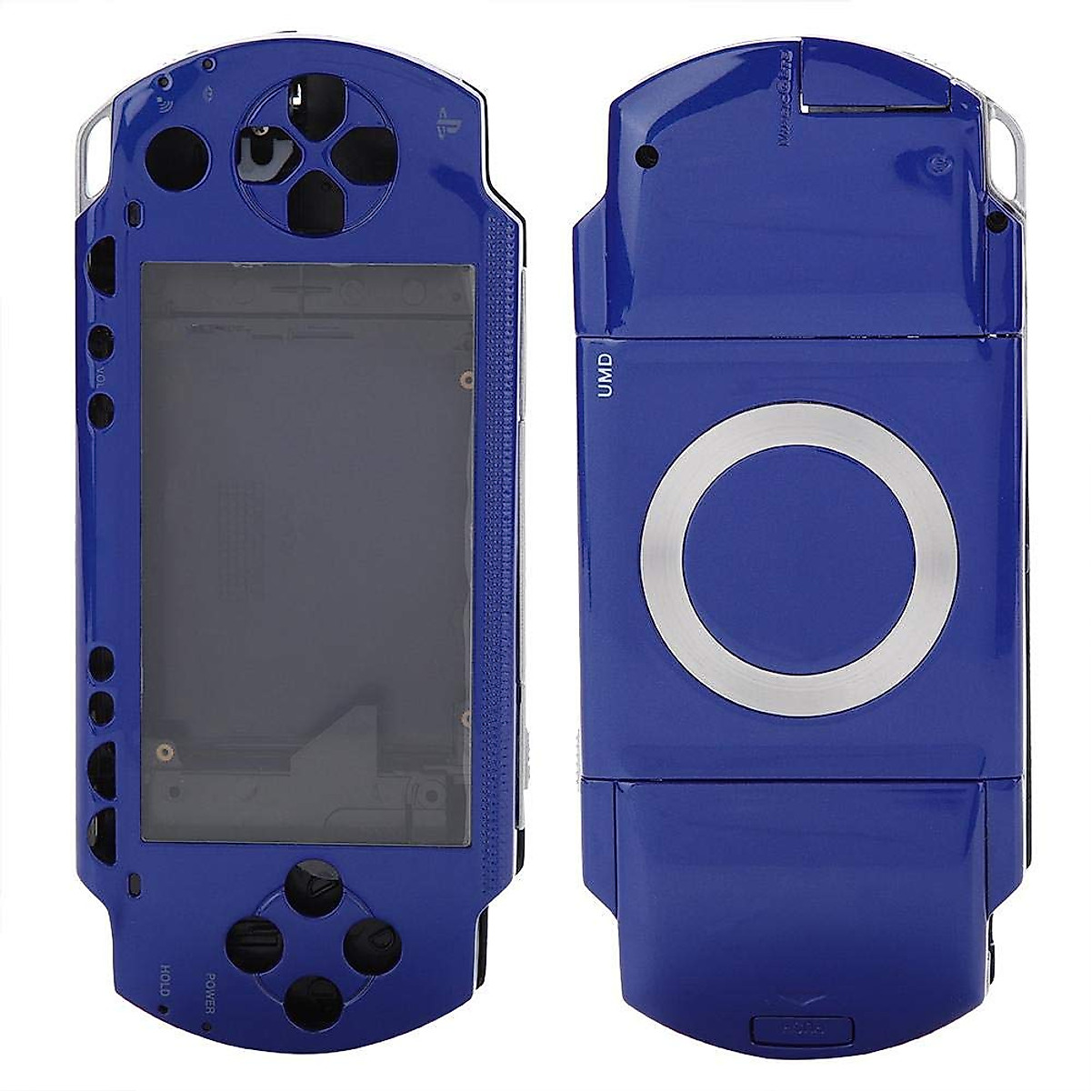 Case Cover Shell Housing Replacement, Strong Anti-Skid Shell with Buttons, Fashionable Appearance(Blue)