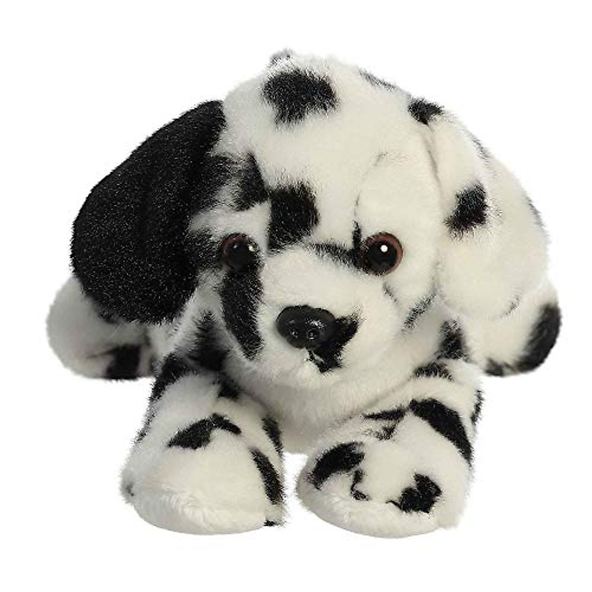 Aurora® Adorable Mini Flopsie™ Dipper Dalmatian™ Stuffed Animal - Playful Ease - Timeless Companions - White 8 Inches