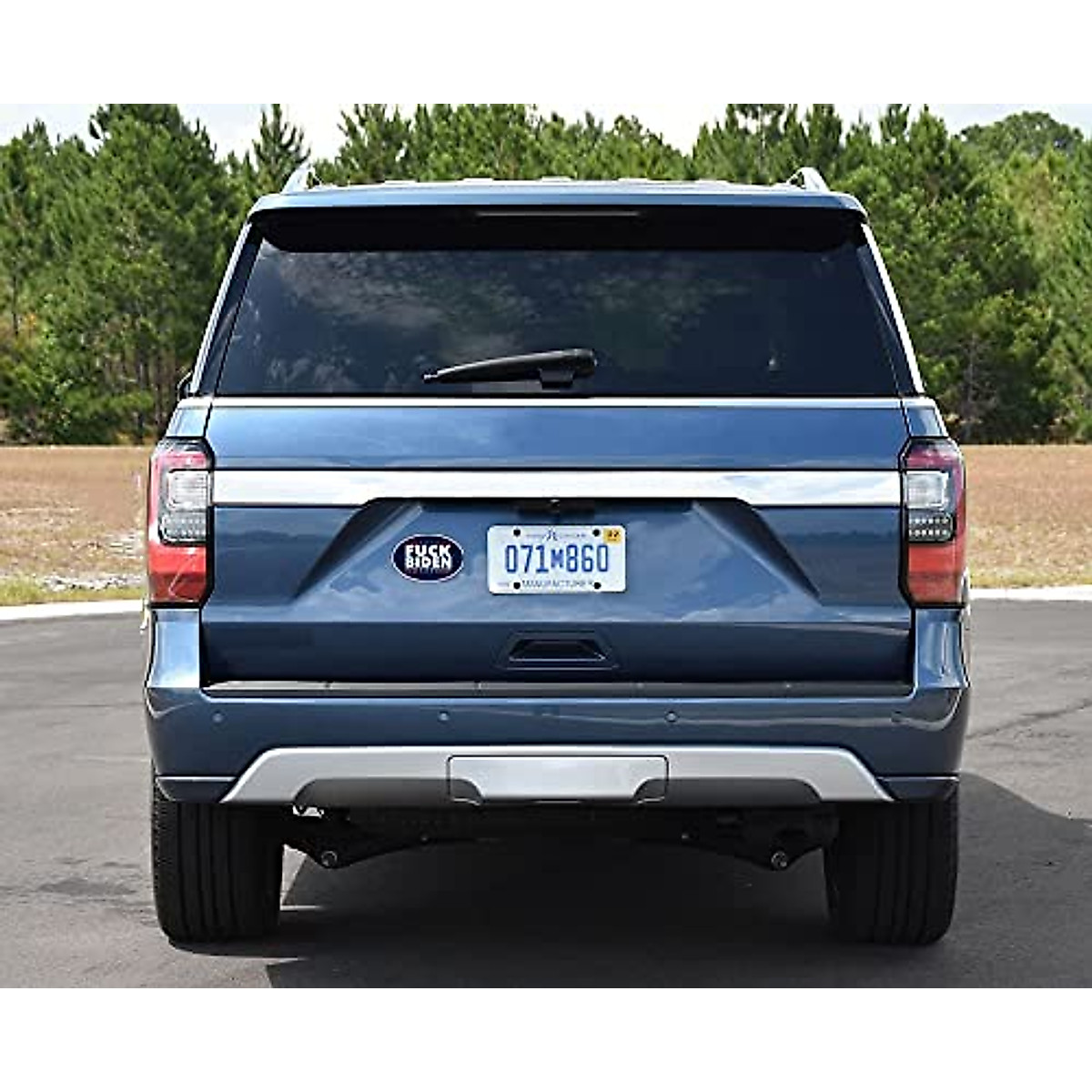 (3-Pack) Oval Bumper Stickers, Fuck Biden and Fuck You for Voting for Him! (Anti Joe Biden Stickers), 6" x 4" Stickers