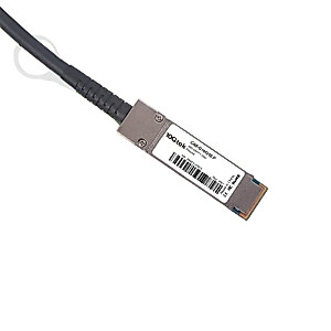 40G QSFP+ DAC Cable - 40GBASE-CR4 Passive Direct Attach Copper Twinax QSFP Cable for Cisco QSFP-H40G-CU3M, Meraki MA-CBL-40G-3M, Supermicro, Mikrotik, Open Switch Devices, 3-Meter(10ft)