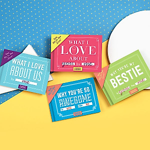 Knock Knock What I Love about You Book Fill in the Love Fill-in-the-Blank Gift Journal, 4.5 x 3.25-Inches