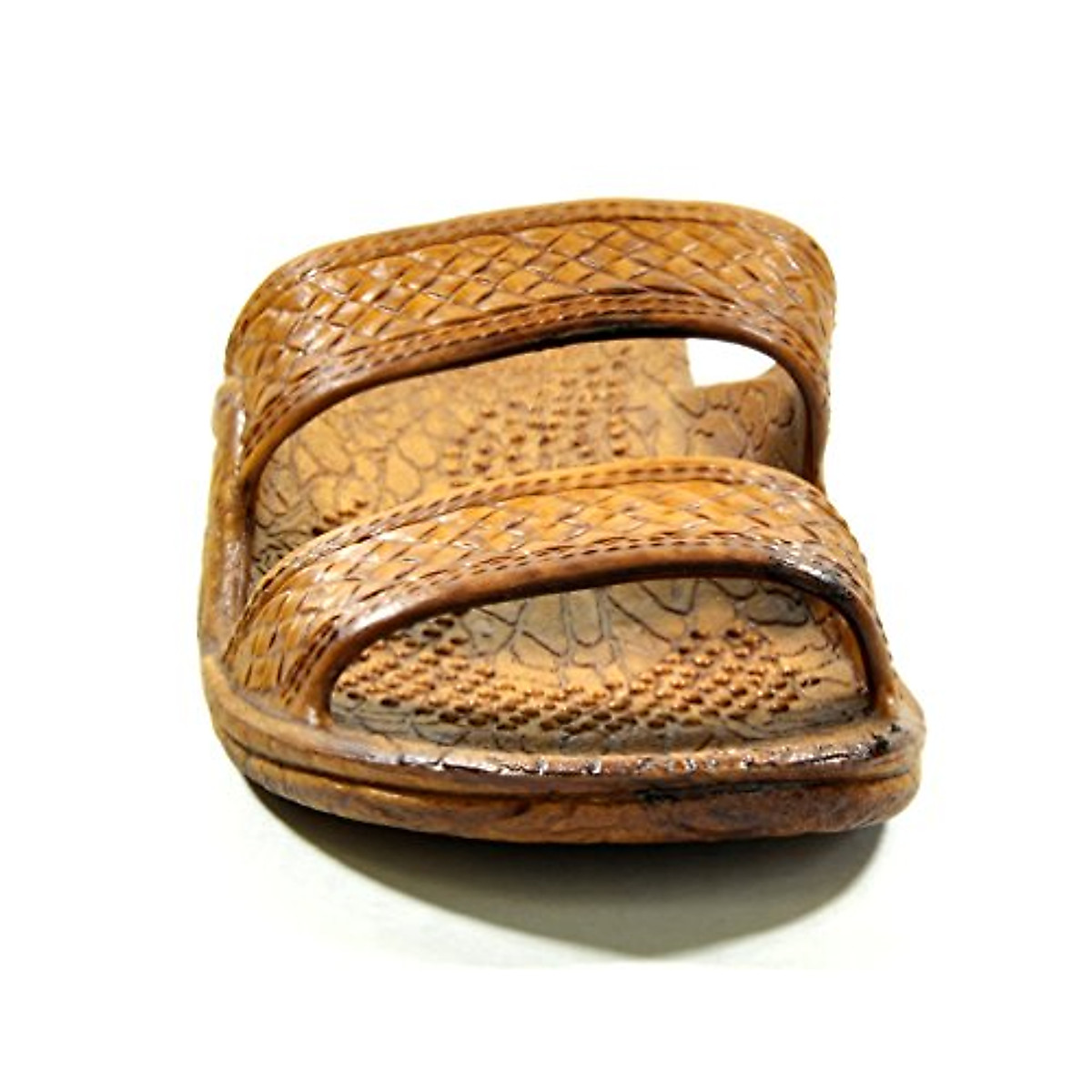 Hawaii Moses Unisex Rubber Slide on Jesus Sandal Slippers (9, Brown)