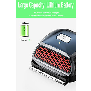 SUYOOULIN Hair Clippers, Shortcut Self-Haircut Kit for Men, Self Grooming Rechargeable Hair Trimmer Professional Hair Cutting with 9 Limited Combs