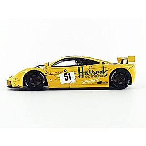solido S1804105 1:18 F1 GT-R Short Tail 24h Le Mans 1995-Harrods McLaren Collectible Miniature car, Multi