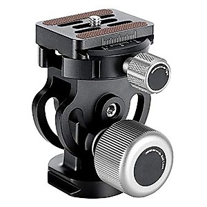 LEOFOTO VH-10S Monopod Two Way Tilt Head Arca Compatible w Large Comfort Knob