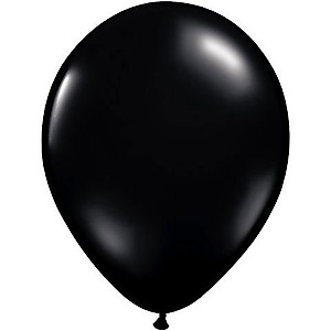 Qualatex 16" Onyx Black Balloons (50 ct) (50 per Package)