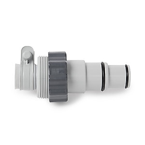 Intex 47'x47' Solar Pool Water Heater Mat for 8,000 Gallon Above Ground Swimming Pool with Hose Attachment 2 Adaptors and Bypass Valve, Black (3-Pack)