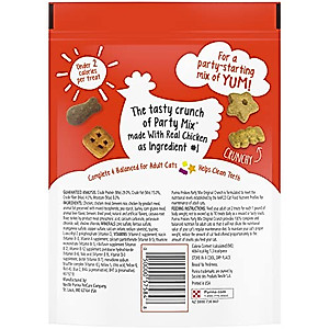 Purina Friskies Cat Treats Variety Pack, Party Mix Crunch Greatest Hits - 3 ct. Boxes