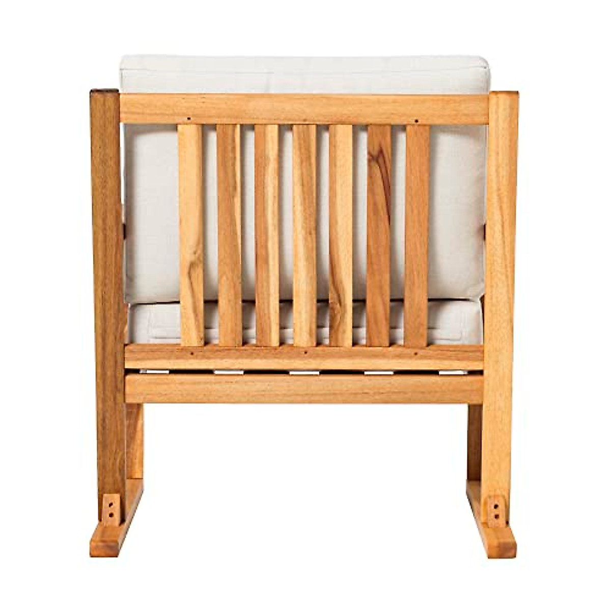 Walker Edison Dekian Outdoor Chairs, Natural