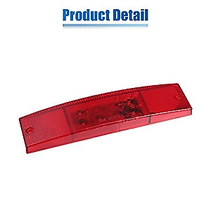 X AUTOHAUX 1 PC UTV Tail Light Red LED Rear Brake Stop Light Assembly 2411450 Replacement for Polaris for Ranger 400 500 570 800