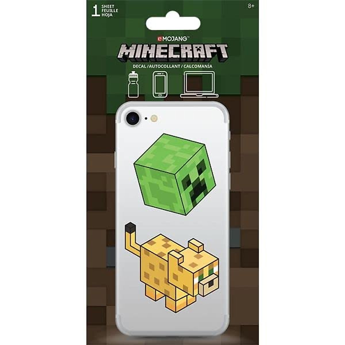Minecraft Mojang Minecraft Pop Fidget Toys Set - Bundle Including 4 Minecraft Creeper Fidget Keychains and More for Kids Minecraft Fidget Toys minecraft fidget toys mine craft fidget toys