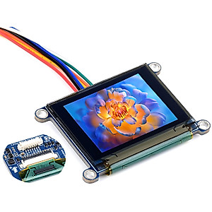 waveshare 1.27inch RGB OLED Display Module 128×96 Resolution Screen, 262K RGB Colors SPI Interface 3.3V / 5V Operating Voltage, for Ardu/Raspberry Pi/STM32