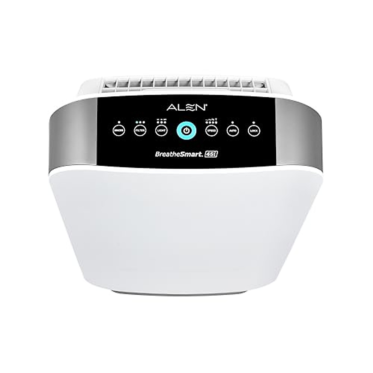 Alen Air Purifier BreatheSmart 45i HEPA with Pure Filter for Large Rooms up to 1600 Sq. Ft. - Perfect for Bedrooms - Captures Allergens, Dust, & Mold