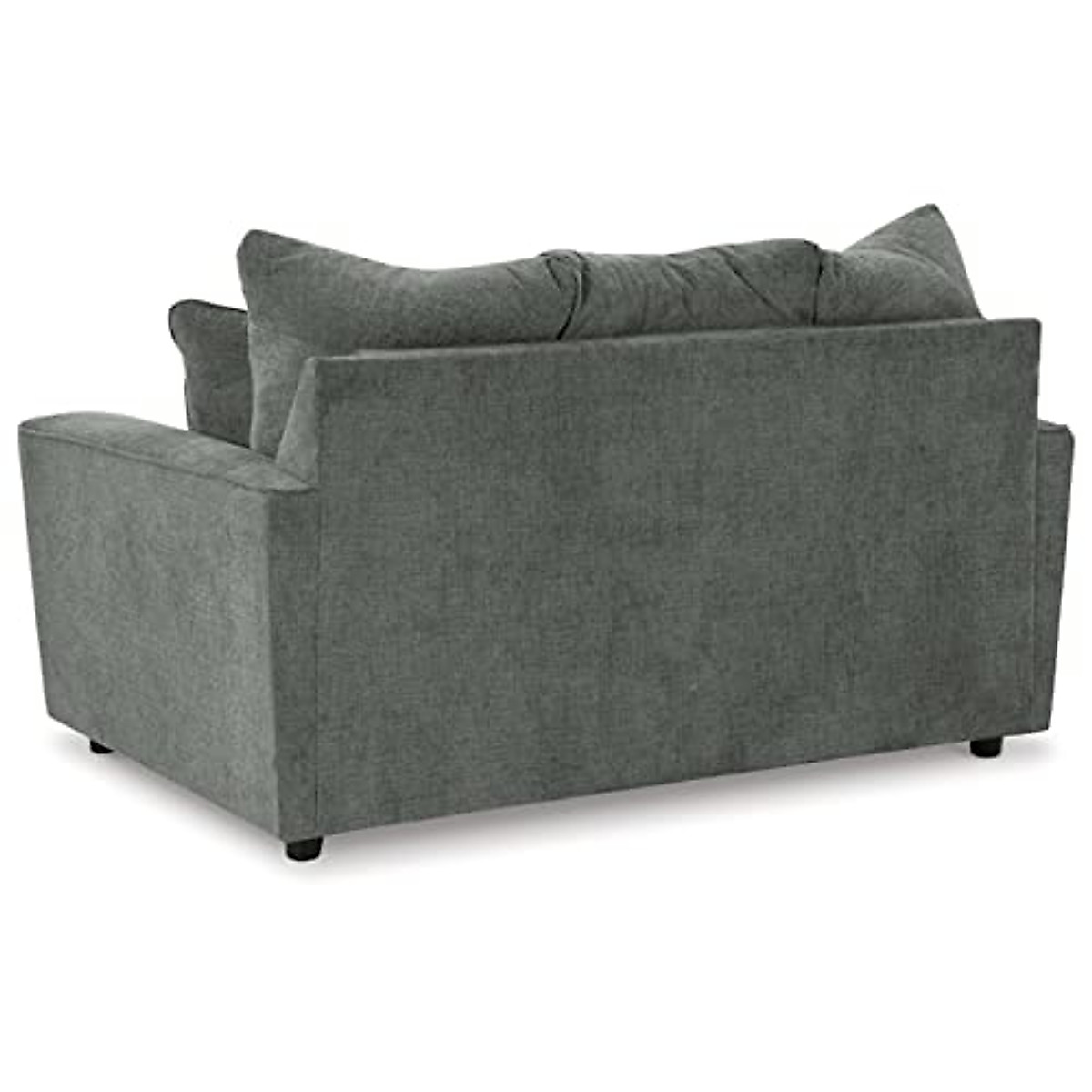 Signature Design by Ashley Stairatt Casual Loveseat with Flared Arms, Gray