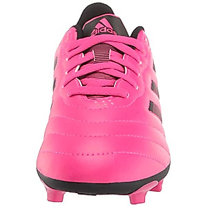 adidas Goletto VIII Firm Ground Soccer Shoe, Team Shock Pink/Black/Black, 13 US Unisex Little Kid