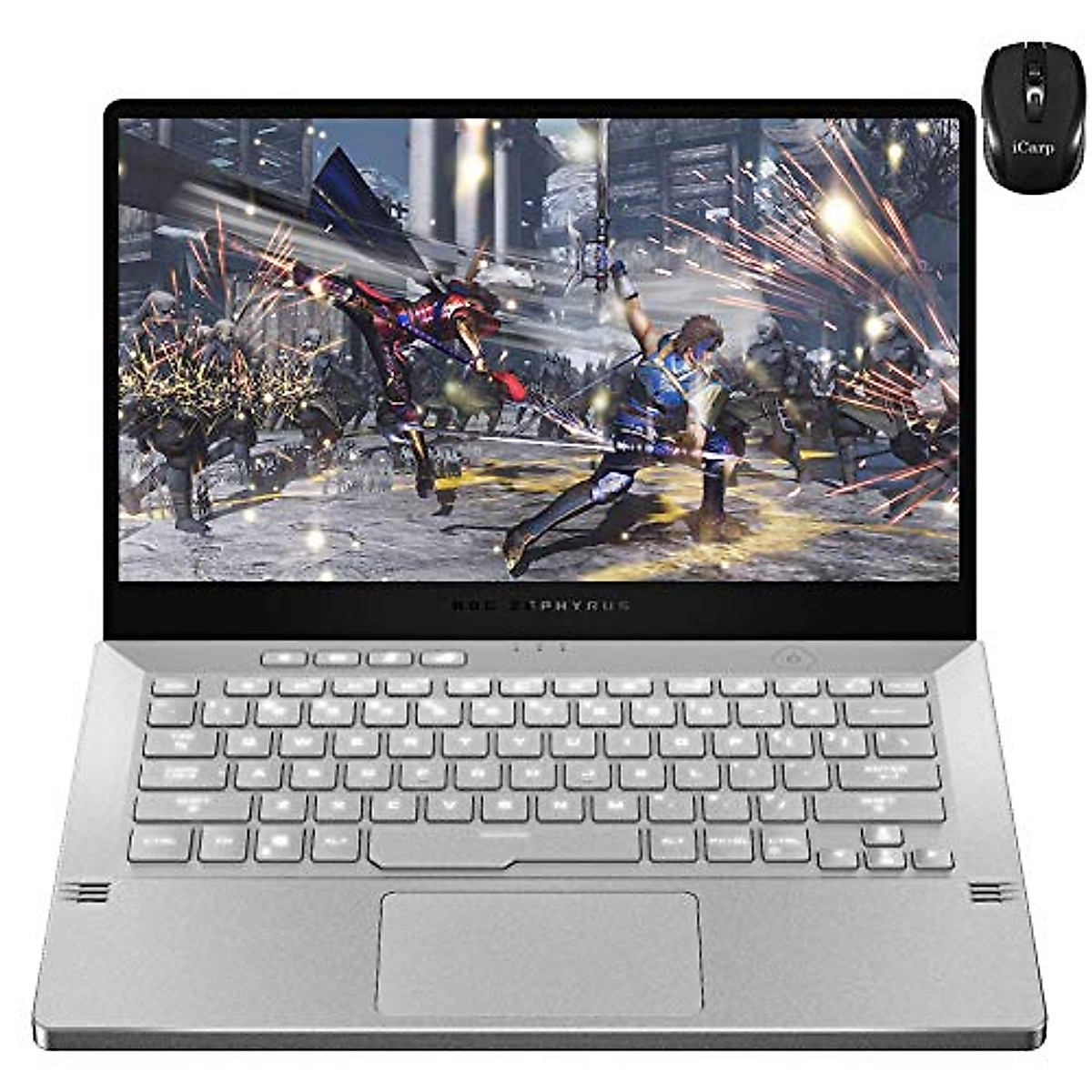 2020 Flagship Asus ROG Zephyrus G14 VR Ready Gaming Laptop 14" FHD 120Hz AMD 8-Core Ryzen 9 4900HS (>I7 10750H) 24GB RAM 1TB PCIe SSD RTX2060 Max-Q 6GB Backlit Wifi6 Win10 (Renewed) Title