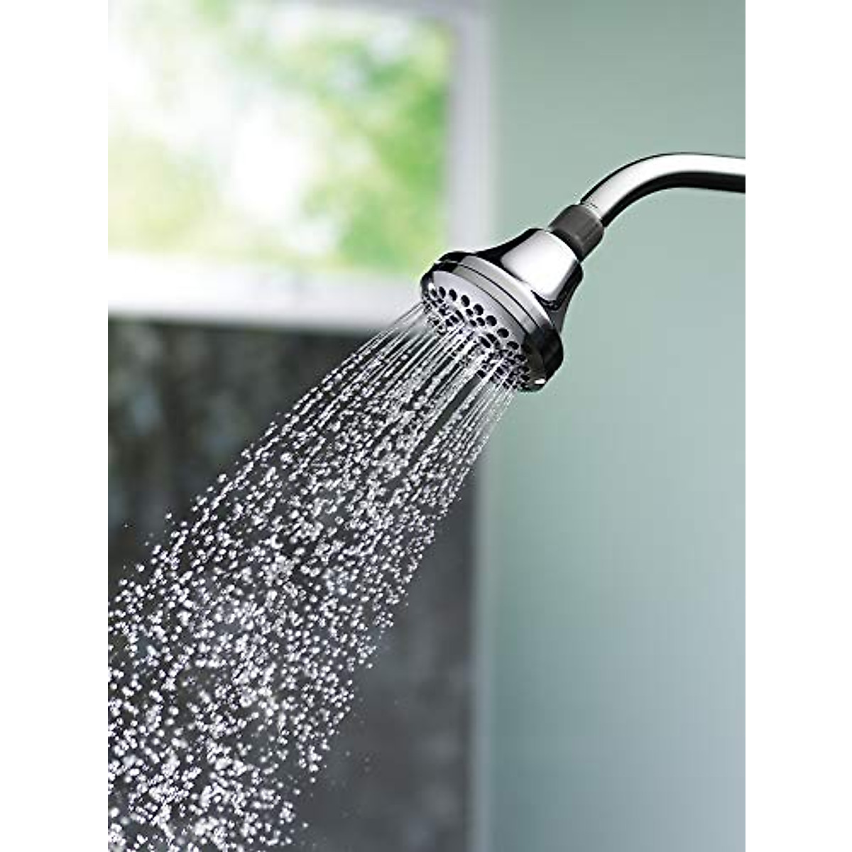 Peerless Delta-Faucet 76551C Water-Saving Five Spray Massage Shower Head, 2.0 gpm, Chrome