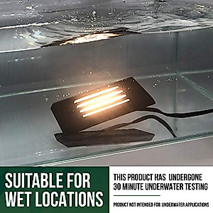 GKOLED 12V LED Step Light Fixture - Durable Waterproof Outdoor Lighting