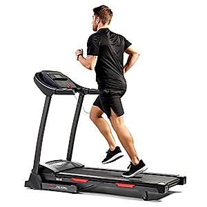 Sunny Health & Fitness Folding Incline Treadmill with Optional Exclusive SunnyFit® App and Smart Bluetooth Connectivity - SF-T7705SMART
