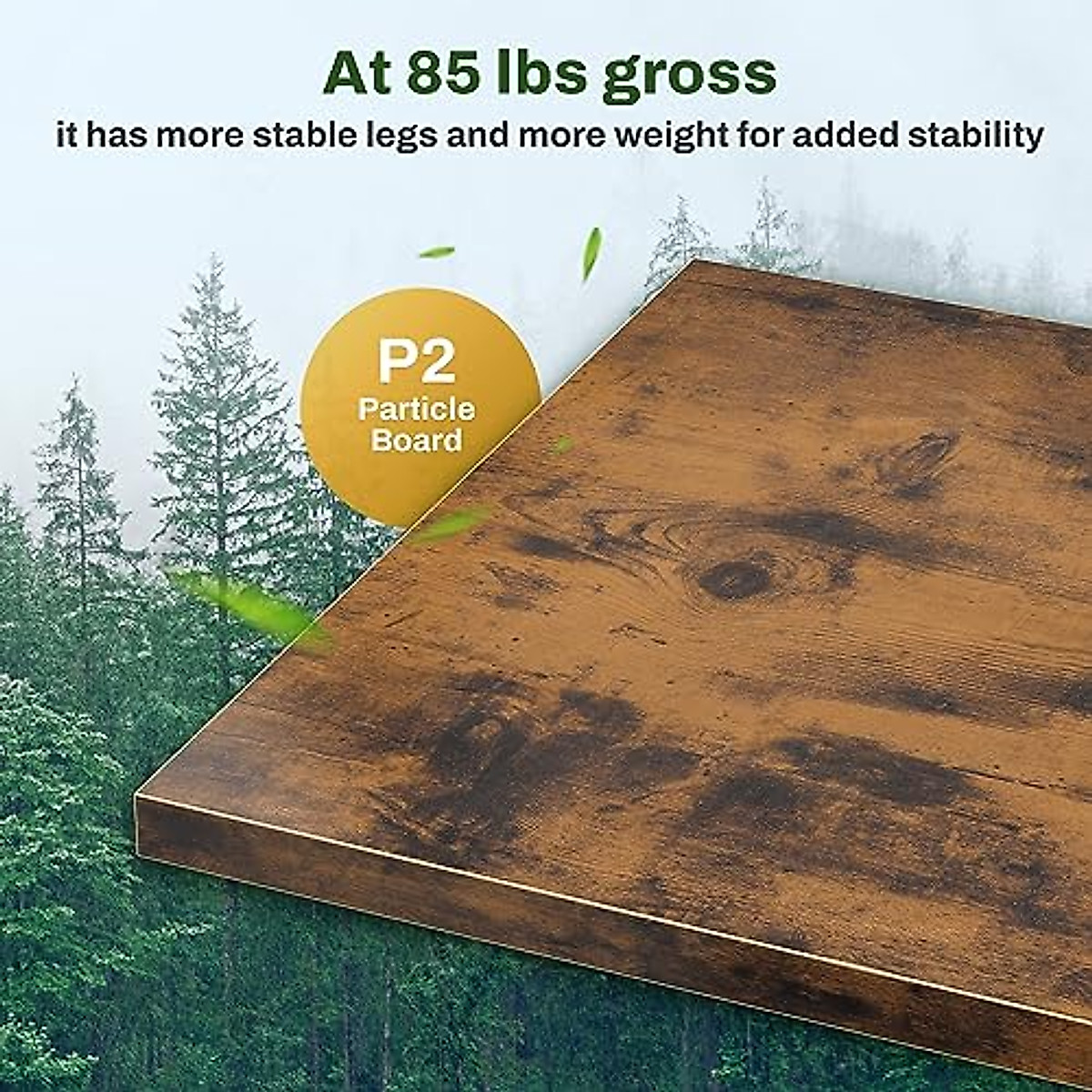 SEDETA L Shaped Desk, 66" with File Drawer & Power Outlet, Home Office Gaming Desk with Led Lights, Corner Computer Desk with Monitor Shelf, Printer Storage Shelves, Two Person Desk, Rustic Brown
