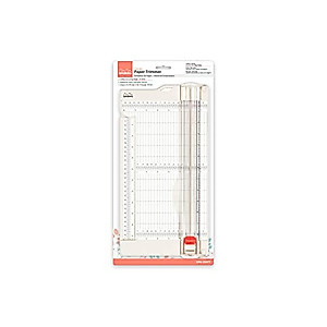 Bira Craft Paper Trimmer and Scorer with Swing-Out Arm, 12" x 6" Base, Craft Trimmer, Trim and Score Board, for Coupons, Craft Paper and Photo
