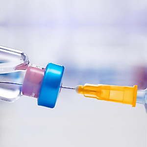 100Pack 25 Gauge 1/2 Inch Lab Needles, Disposable Luer Lock Supplies